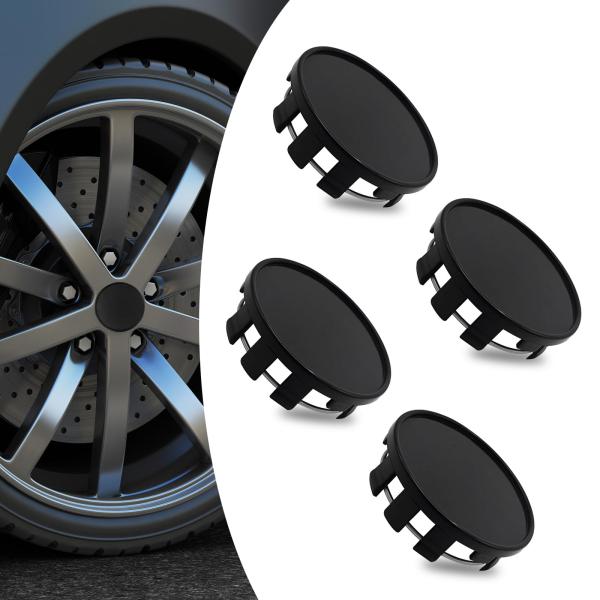商品名:  dawfall 4 PCS Car Wheel Center Cap, 2.12" OD 1.96" ID ABS Snap-in Wheel Center Cap, Rust-Proof Smooth Wheel Center...