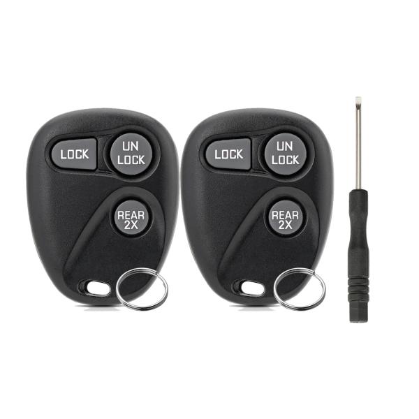 商品名: シボレーリモートキーABO1502T(ペア)とキーリングとドライバーABO1502T(3ボタン)用のカーリモコンキー 2PCS 3 Buttons 315 MHz Car Remote Control Key for Chevro...