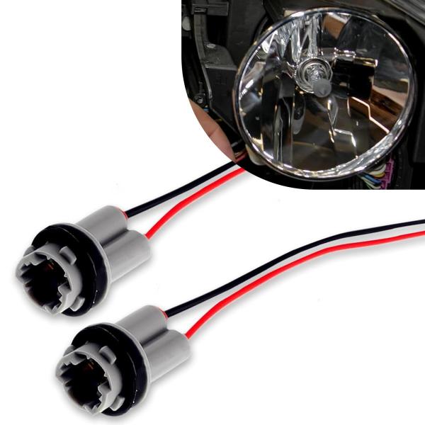 商品名: leediga T10 カーハーネス ピグテールソケット コネクター 配線済みソケット 防水ウィンカーテールストップライトハーネス配線ソケットアダプター 2個 ほとんどの車に共通(グレー) leediga 2 PCS T10 Ca...