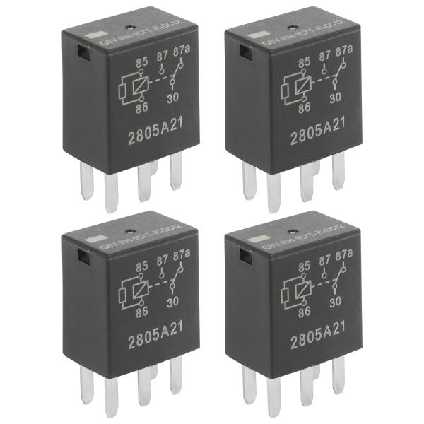 商品名:  RACOONA 4Pcs 5 Pin Relay,Car Accessories 12V 30A Power Relay,Car Relay Switch,G8V-RH-1C7T-R-DC Car Starter Switch ...