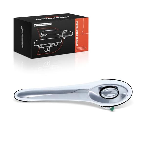 商品名:  A-Premium Rear Left Driver Side Exterior Door Handle Compatible with Chrysler PT Cruiser 2001-2010, Chrome, Replac...