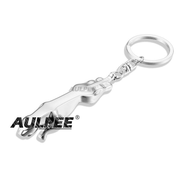 商品名: AULPEE 合金カーキーチェーン 車用3Dメタルキーチェーン 男女兼用 キーリング ユニバーサルサイズ, Jagvar, MKC AULPEE Alloyed Car Keychain for Car 3D Metal Key ...