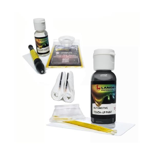 商品名:  Langka Accessory Bundle and 1oz Touch-Up Paint Compatible with 2019, GMC, Acadia, WA384A/WA506B/WA507B, Black Meet...