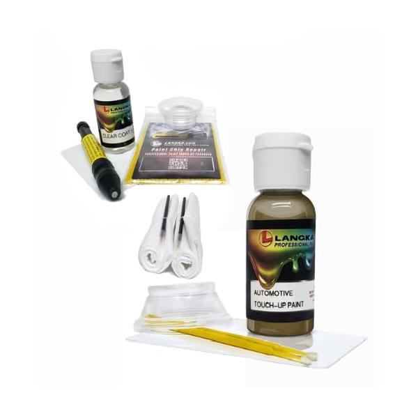 商品名:  Langka Accessory Bundle and 1oz Touch-Up Paint Compatible with 2019, GMC, Acadia, WA634D/GS6, Scorpion Metallic.ブラ...