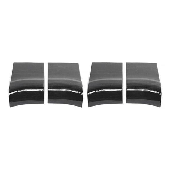 商品名:  Stskcmp 4pcs Interior Car Door Handle Panel Trim Cover Black Wood Grain for Ford for F150 /Lariat/Platinum/XL/XLT ...