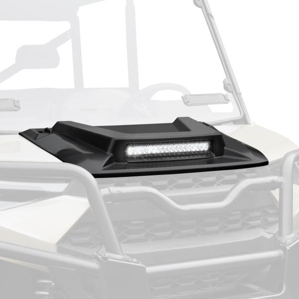 商品名: POKIAUTO ポラリスレンジャーXP 1000/ Crew XP 1000 2018+用スポットライト付きフードスクープ ポラリスレンジャーXP 1000 / Ranger 1000 XP Crew 2018-2024アクセサ...