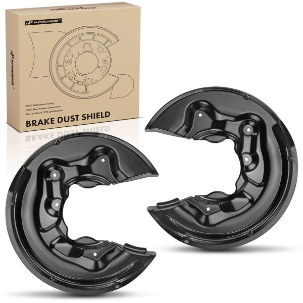 商品名:  A-Premium Rear Driver and Passenger Side Brake Dust Shield Compatible with Select Volkswagen &amp; Audi Models - P...
