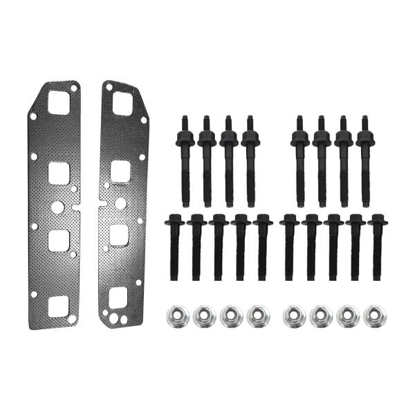 商品名: IBESTWOLF エキゾーストマニホールドガスケット修理セット ボルトスタッドとナット付き 2003-2008 ダッジ・ラム 1500 2500 3500 5.7L 2005-2008 クライスラー 300 ジープ グランドチェ...