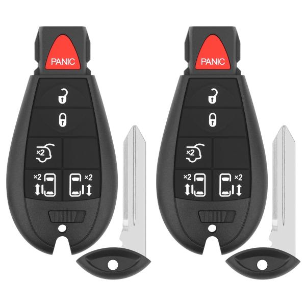 商品名:  Vurkcy Key Fob Replacement for 2008-2020 Dodge Grand Caravan/ 2008-2016 Chrysler Town and Country Car Keyless Entr...
