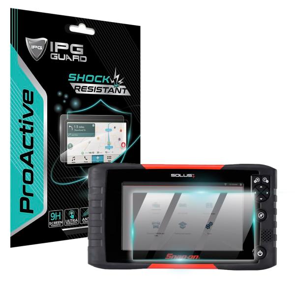 商品名: IPG ProActive スナップオンSOLUS+スキャンツール用 8インチディスプレイ 9H硬度スクリーンプロテクター ナノセラミックフィルム 超反応性 高透明度 傷防止 汚れ防止 &amp; 衝撃防止ガード Solus用 I...