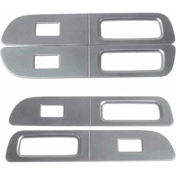 商品名:  HDOZTOJI Window Lift Adjust Panel Switch Trims Cover Silver for Ford for F150 4.2L/4.6L/5.4L 2009-2010 &amp; 3.5L/...