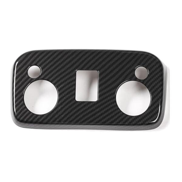 商品名:  KHFAXTYK ABS Carbon Fiber Reading Panel Front Lamp Trim Cover for Ford for Mustang V6 15-17 &amp; /GT/Shelby GT350...