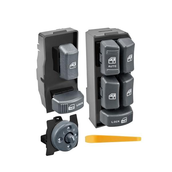 商品名:  AUGREX Master Power Window Switch w/Mirror Control Fit for Chevy GMC C1500 C2500 C3500 K1500 K2500 K3500 Tahoe Yuk...