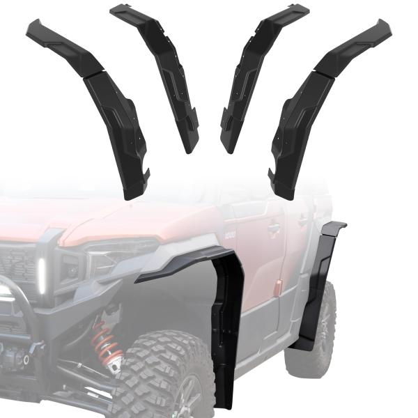 商品名: POKIAUTO XXL フロントリア拡張フェンダーフレアマッドフラップエクステンション Polaris Xpedition XP XP5/ ADV ADV5 2024+アクセサリー用 POKIAUTO Fender Flares...