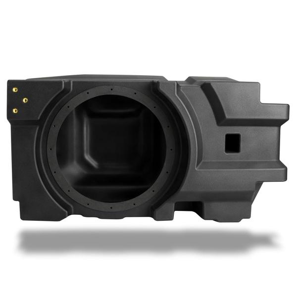 商品名: SSV Works DF-US10U 2018-2024 CanAmディフェンダー/ディフェンダーマックスフロントまたはリアアンダーシート10インチサブウーファーエンクロージャ - Enclsoureのみ SSV Works DF...