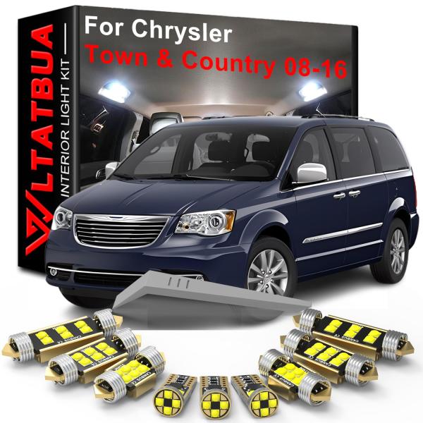 商品名:  LED Interior Light Kit Package Replacement for CHRYSLER Town Country 2008 2009 2010 2011 2012 2013 2014 2015 2016,...