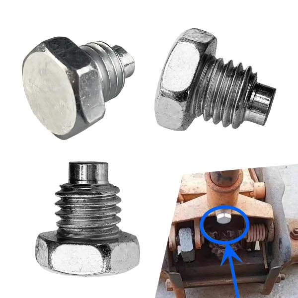 商品名: Sephile 3個 カージャック プレッシャーロッド 固定ネジ交換 0.46インチ x 0.74インチ 水平デザイン 防水 丈夫 金属製 車両 フロアジャック ハンドルボルト ほとんどの車に対応 (シルバー) Sephile 3...