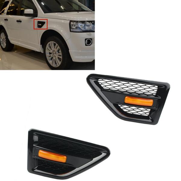 商品名:  1 Pair Side Air Flow Vent Fender Grille for Land Rover Freelander 2 LR2 2006-2016ブランド: AUSMILA高さ: 14cm横幅: 16cm奥行: ...