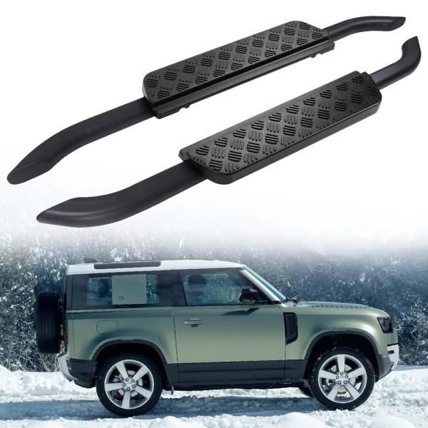 商品名:  Running Board Side Step Nerf Bar Pedal for Land Rover Defender 90 2 Door 2020 2021 2022 2023 2024ブランド: ManiGoon商品番...
