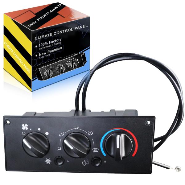 商品名: ABENLY 599-5511 高耐久 フロント気候制御パネルモジュール、エアコンコントロールスイッチ適合:-Kenworth T800 W900 C500 T300 T600A 2002-2006、交換用 F21-1007-1 ...