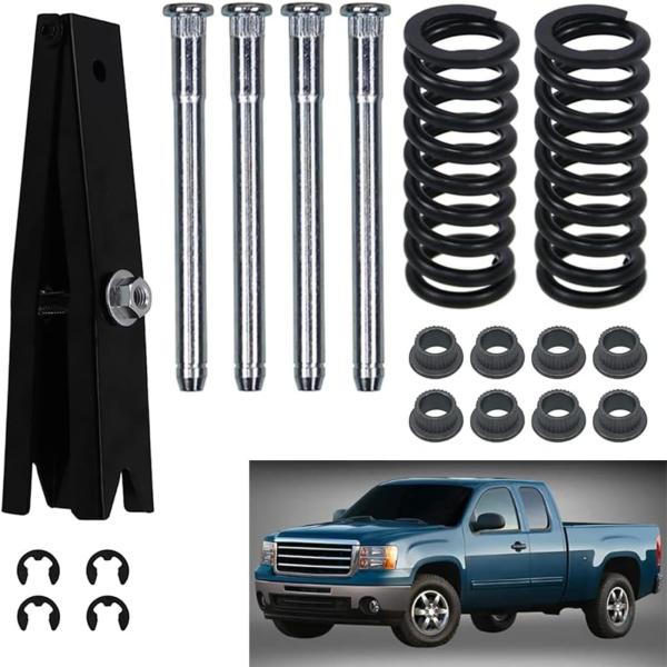 商品名: Frtcaty 完全ドアヒンジ修理キット シボレーGMC用 - ピン、ブッシング、スプリング、ツール付き - C1500 C2500 K1500 K2500 K3500 Suburban Tahoe Jimmy Yukon 198...