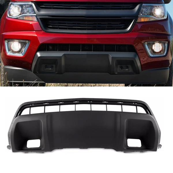 商品名: フロントバンパーバランスパネルスキッドプレート2015-2020シボレーコロラド、牽引フックホール付き、22891697、GM1095206に適合 Front Bumper Valance Panel Skid Plate Fit...