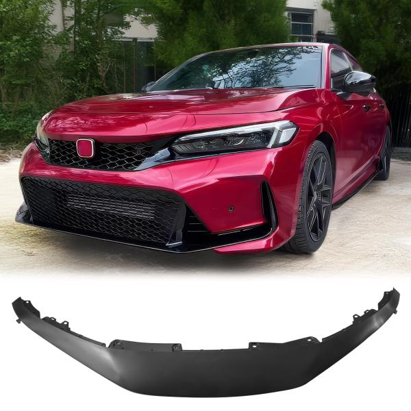 商品名:  FREEMOTOR802 Compatible With 2022-2024 Honda Civic SI &amp; Hatchback Front Grille Molding, Unpainted Front Garnis...