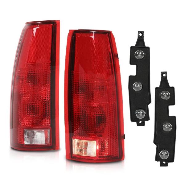 商品名:  G-PLUS Tail Lights w/Bulb Fit for Chevy GMC C/K 1500 2500 3500,Fit Chevy Silverado 1988-1999,Fit Chevy Blazer 1992...