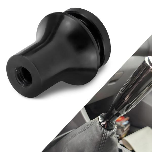 商品名: Fluher 1個 カーシフトノブダストカバーフィクサー、M12 x 1.25 カーシフター保護カバー、 シフトハンドブレーキレバーダストカバー、ほとんどの車にユニバーサル(ブラック) Fluher 1 PC Car Shift ...