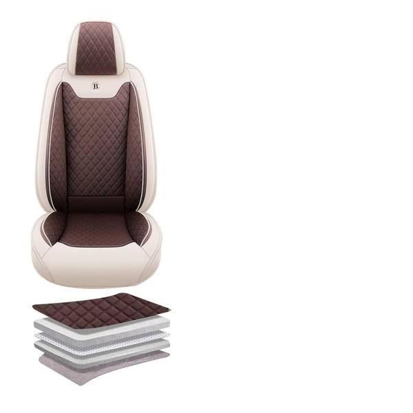 商品名:  Xunmate Car Seat Covers for Land Rover Range Rover/Vogue 1969-1996 Front Rear Full Set 5-seat PU Leather Waterproo...