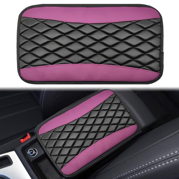 商品名:  Pleoos Car Center Console Cushion Pad, Universal Leather Waterproof Armrest Seat Box Cover Protector, Comfortable ...