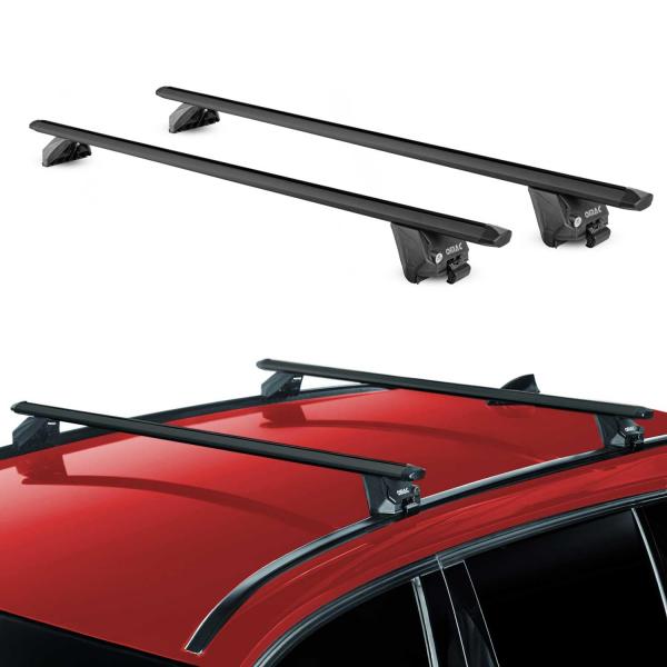 商品名:  OMAC Roof Rack Cross Bars for Maserati Levante 2017-2024 Heavy Duty-Lockable 220Lbs Aluminium Black 2Pcs fits Carg...