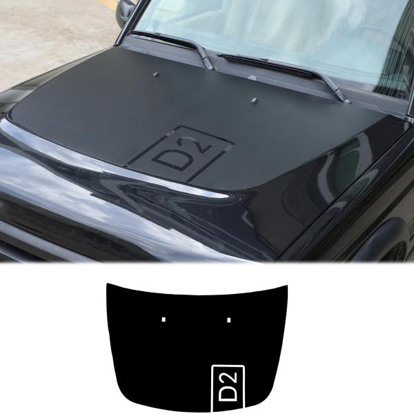 商品名:  Car Hood Decoration Sticker Compatible with Land Rover Discovery 2 1998-2003,Front Hood Engine Panel Decal,PVC Bon...