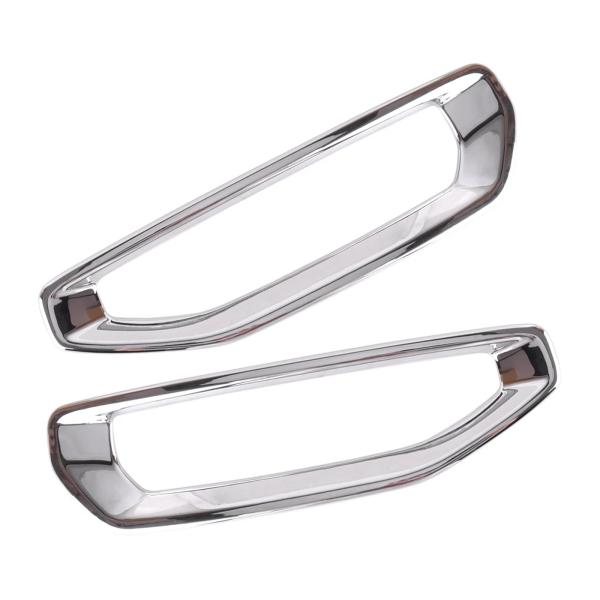 商品名:  2Pcs/Set Car Front Bumper Fog Light Lamp Cover Trim Molding Fit for GMC Sierra 2014 2015 2016 2017 2018 Chrome Sty...
