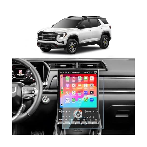 商品名: SKTU 2025 GMC Terrain スクリーンプロテクター 15インチ 2025年以降 GMC Terrain (Elevation/AT4/Denali) 15インチ インフォテインメント タッチスクリーン [ウルトラH...
