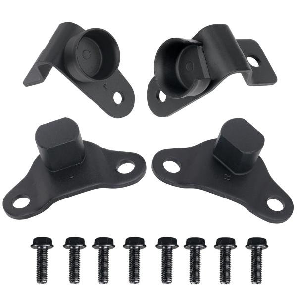 商品名: テールゲートヒンジキットは、1999-2006シボレー/GMC特定モデルに適合。 Tailgate Hinge Kit w/Bolts for Rear Tail gate Door Panel Compatible with 1...