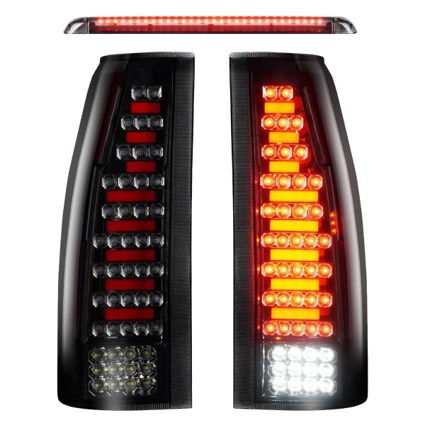 商品名:  Bomusou LED Tail Light + 3rd Third Brake Light Kit Fit for Chevy &amp; GMC Suburban C1500 K1500 1992-1999, for Che...