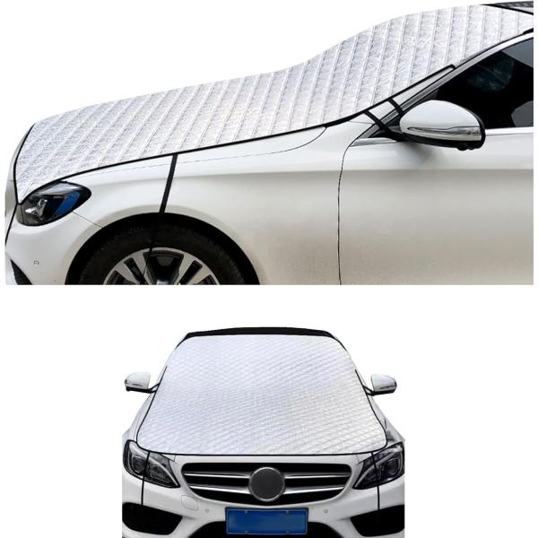 商品名:  Car Windshield Cover for Ice and Snow, Thickened Windproof Four-season Protection Waterproof Dustproof Frost-proof...