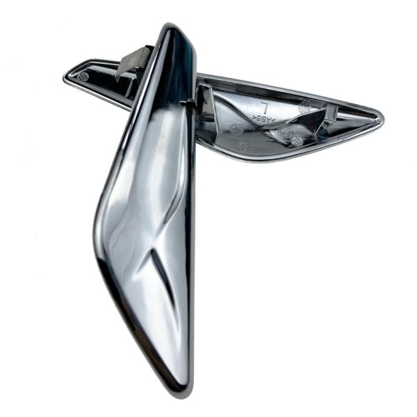 商品名:  51117338569 51117338570 2 PCS Front for Fender Chrome Finisher Trim Right Left Side for BMW X3 X4 F25 F26 2013-201...