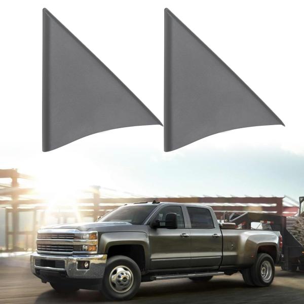 商品名: PEVAST フロントドア アッパー トリム パネル ドア アッパー トリム パネル トライアングルカバー 07-13 シボレー シルバラード シボレー アバランチ サバーバン タホ GMC シエラ ユーコン 25857289 2...