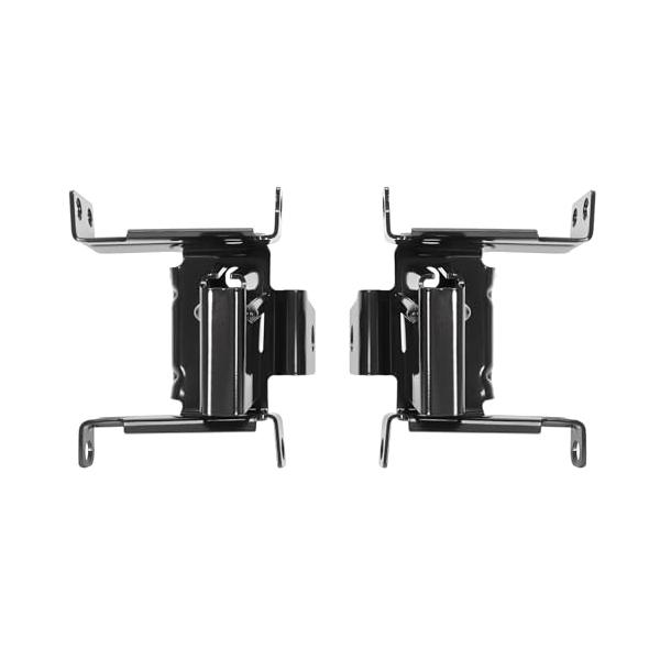 商品名: HECASA フロントバンパーブラケット 2007-2013 GMC シエラ 1500 2500 3500 左右インナーセット パウダーコーティング ブラック 交換用 22767057 GM1067185 22767056 GM1...