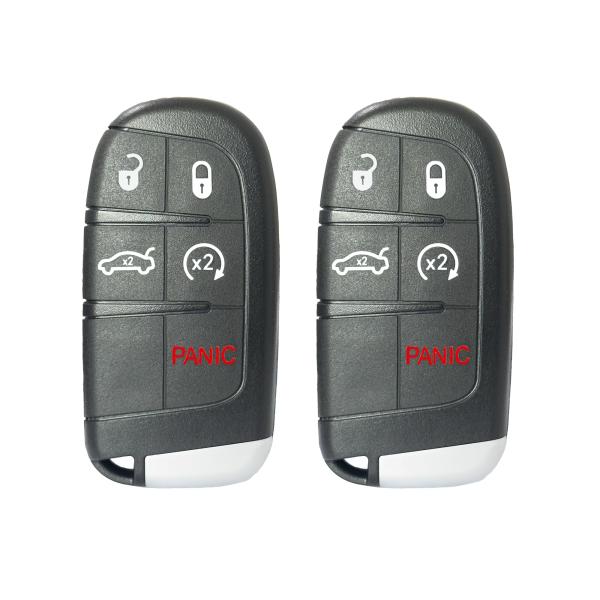商品名:  2PCS Remote Key Fob Fobik Compatible for Chrysler 300 Dodge Charger 2011 2012 2013 2014 2015 2016 2017 2018 Challe...