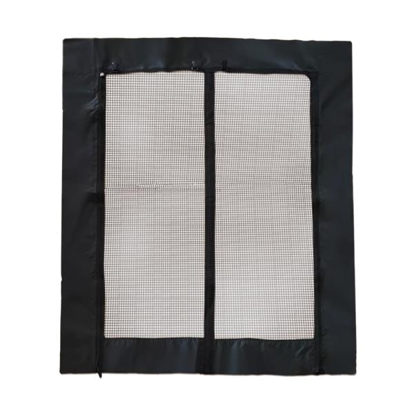 商品名: VANNCAMP メルセデスベンツスプリンター用バグスクリーン、スライドドアバグメッシュスクリーン、耐風性のための重みのあるボトムシーム、ハンズフリー、センターマグネットクロージャー VANNCAMP Bug Screen for...