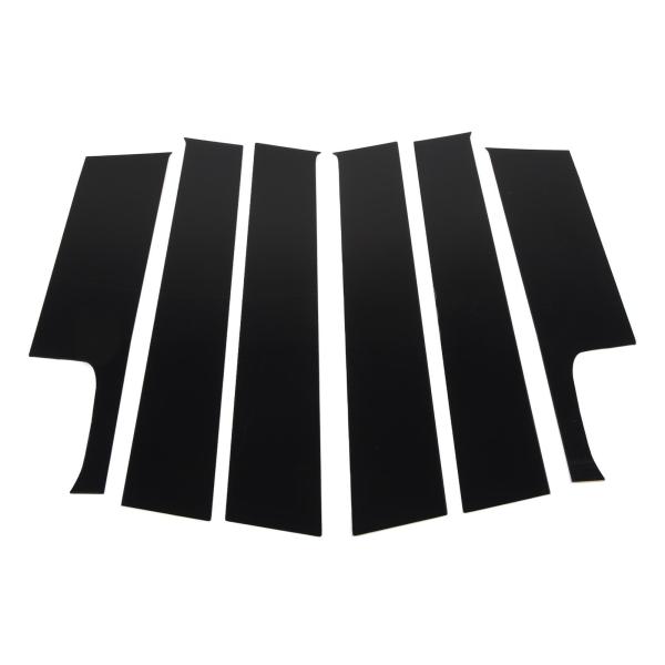 商品名:  Akozon Glossy Black Car Side B Pillar Posts Trim, 6Pcs Exterior Window Decal Firm Paste for Vehicle, Car Door Wind...