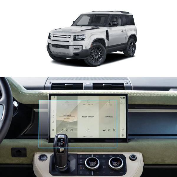 商品名: LANTU Car Screen Protector for Land Rover Defender 90/110/130 Pivi Pro 2023 2024 2025 Accessories Navigation Touchs...