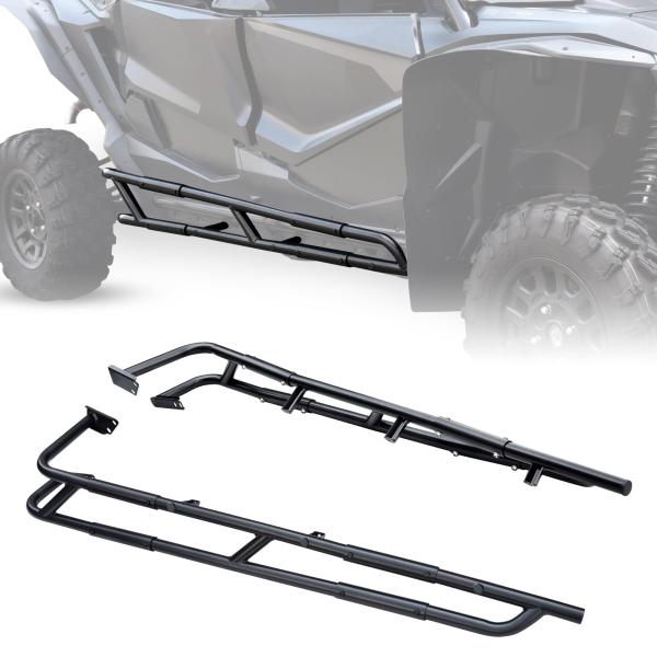 商品名: POKIAUTO ナーフバー ロックスライダー Honda Talon 1000X-4 2020+ アクセサリー(4シート) POKIAUTO Nerf Bars Rock Sliders for Honda Talon 1000...