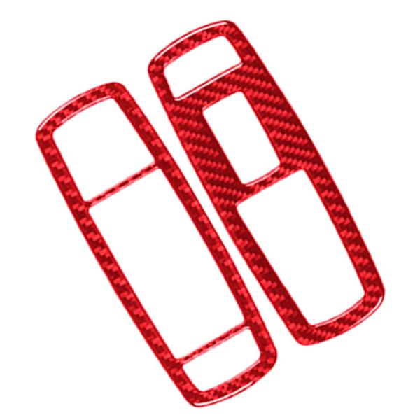 商品名:  Cnswee6 red Front Window Lift Control Panel Cover Car Armset Switch Decoration Carbon Fiber for Dodge Journey 2011...