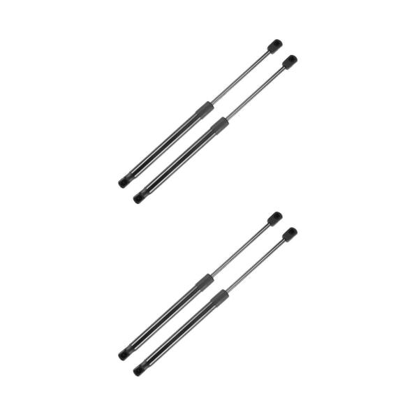 商品名:  Nianzai 4 Pieces - Hood Lift Supports Front Side Shock Struts Black Steel for Maserati for Quattroporte 2004-2011ブ...