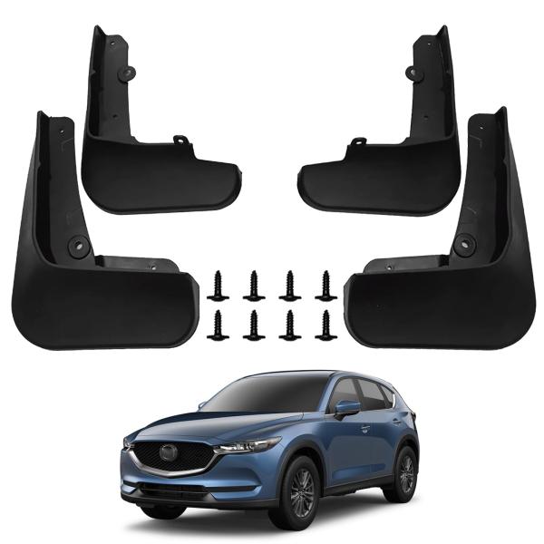 商品名:  Norand Mud Flaps for Mazda CX-5 CX5 2017-2021 Mud Guards Splash Guards Tire Protector Mudguard Accessories Front &...