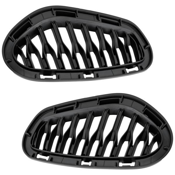 商品名:  Garage-Pro Bumper Grille SET Compatible with 2020-2023 Dodge Charger Textured Black with Wide Body Option Rear, Dr...